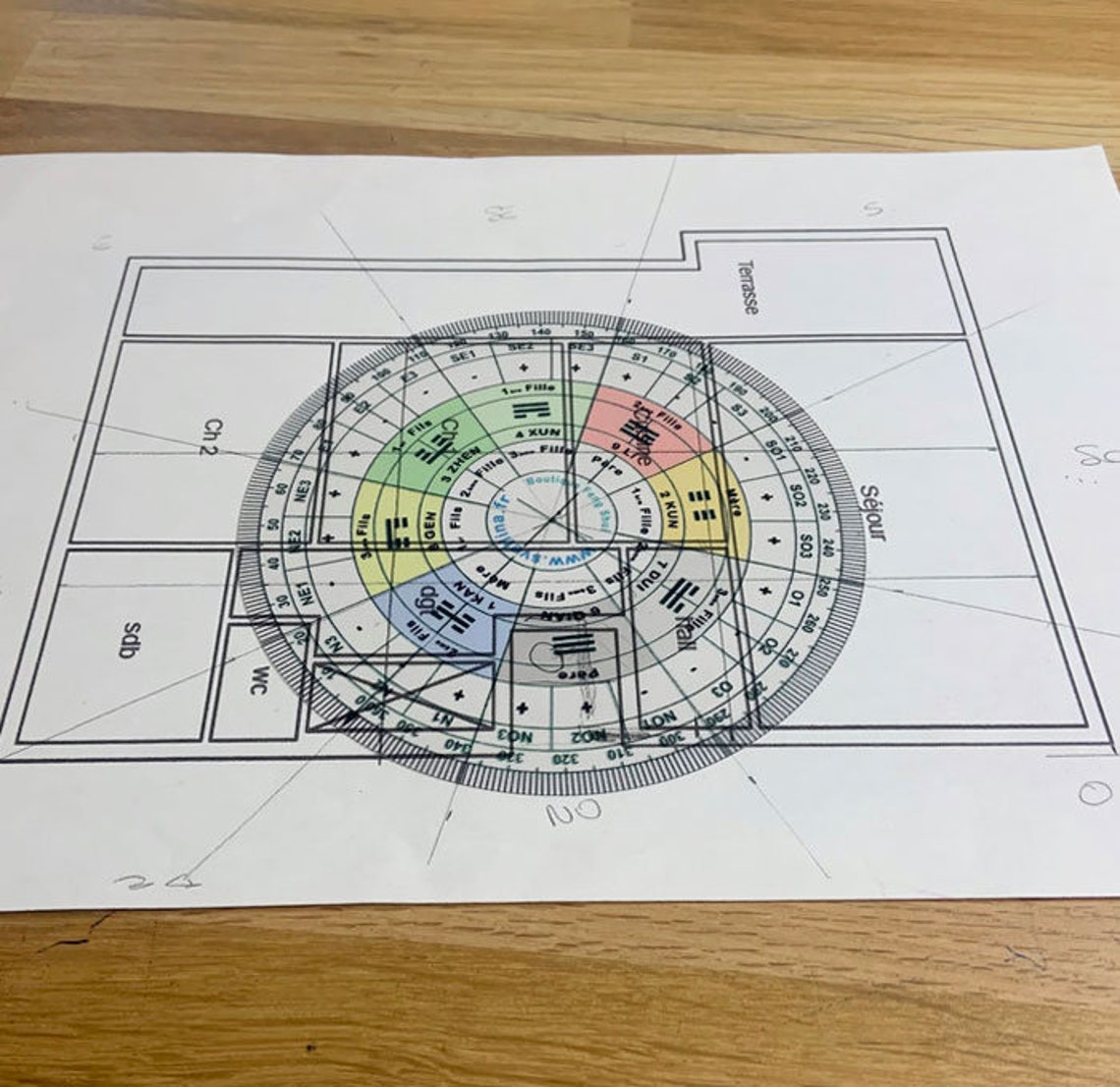 Simplified Traditional Luo Pan - Feng Shui Accessory Compass ...