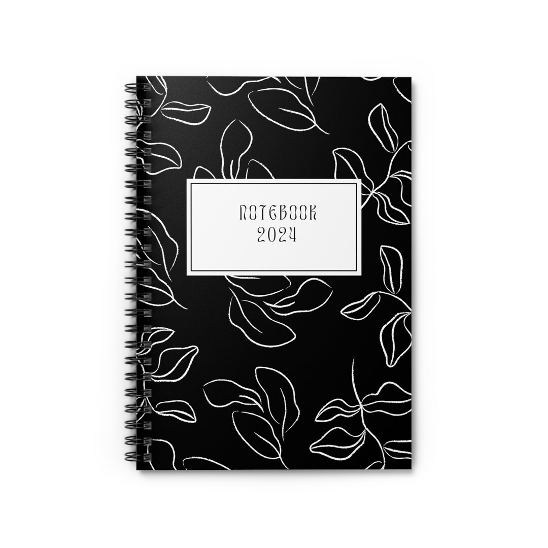 Spiral Notebook 2024 Ruled Line - Etsy