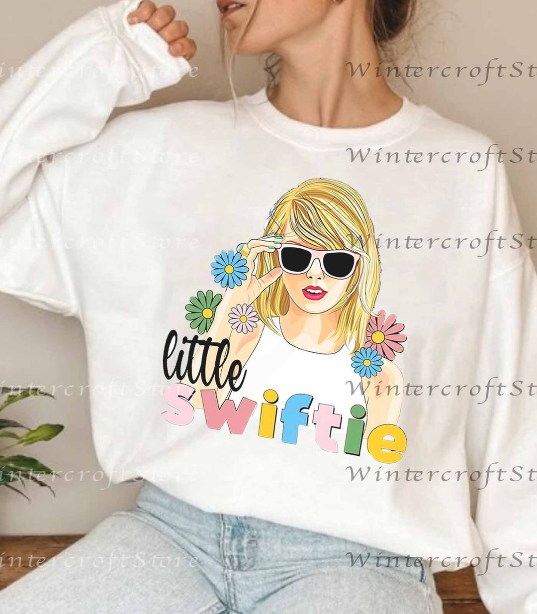 Little Swiftie Shirt, Flower Taylor Girls Shirt, First Concert Outfits ...