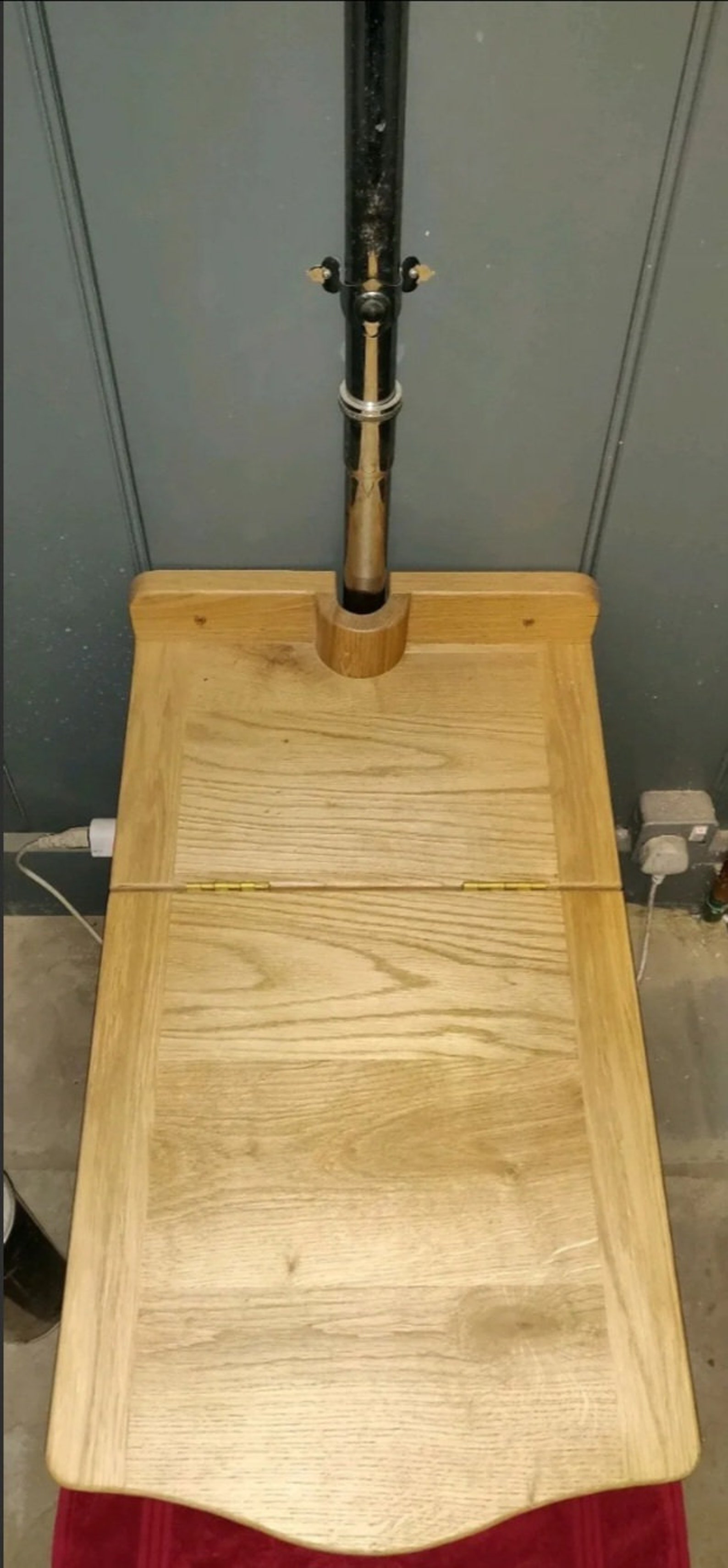 Vintage Thomas Crapper / Burlington Style Solid Oak Throne Toilet Seat ...