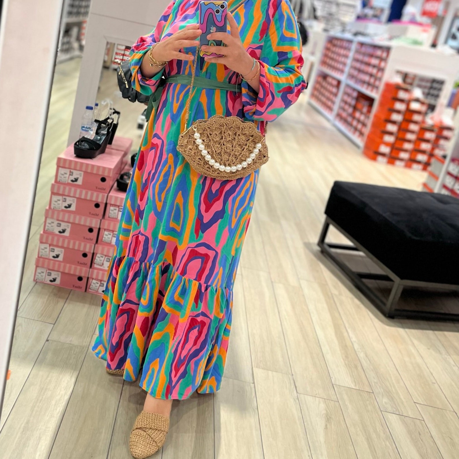 Raffia Oyster Shell Bag, Pearly Mussel Evening Purse, Knitted Straw ...