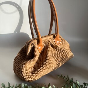 Designer Macrame Camel Bag-unique Women Birthday or Mothers Day Gift ...