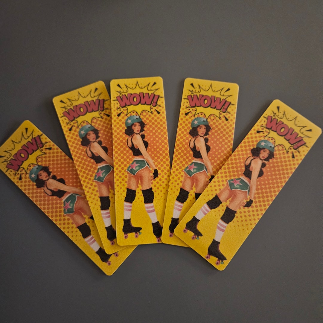 Handmade Bookmark Summer Vibes Comics Style Pop Art Vintage Pin up ...