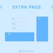 Blue Bows Heart Twitch Stream Package | Stream Overlays | Twitch Panels ...