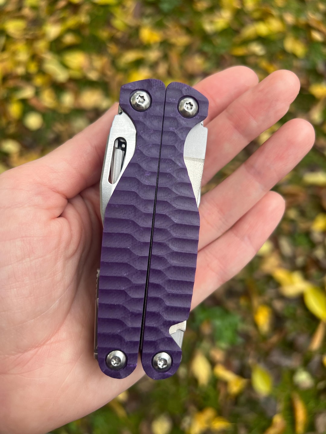 Leatherman Mod Replacement Scales Charge Plus G10 Micarta Purple ...