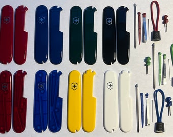 Victorinox 91 Mm Plus Set Scales, Cover, Handles, Grips, Griffschalen ...