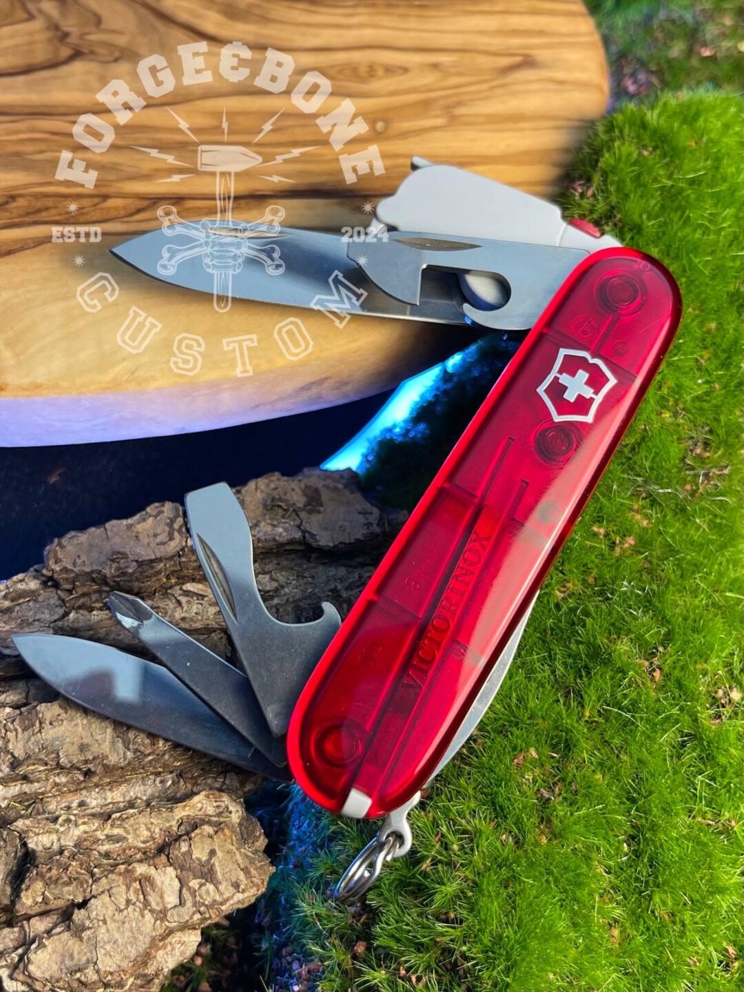 Victorinox Spartan Lite Ruby Transparent Red 1.7915.T - Etsy
