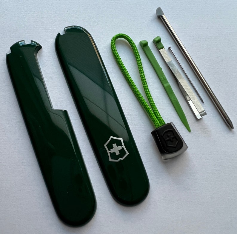 Victorinox 91 Mm Plus Set Scales, Cover, Handles, Grips, Griffschalen ...