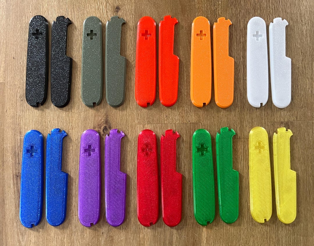 Victorinox 91 Mm Plus Set Scales, Cover, Handles, Grips, Griffschalen ...