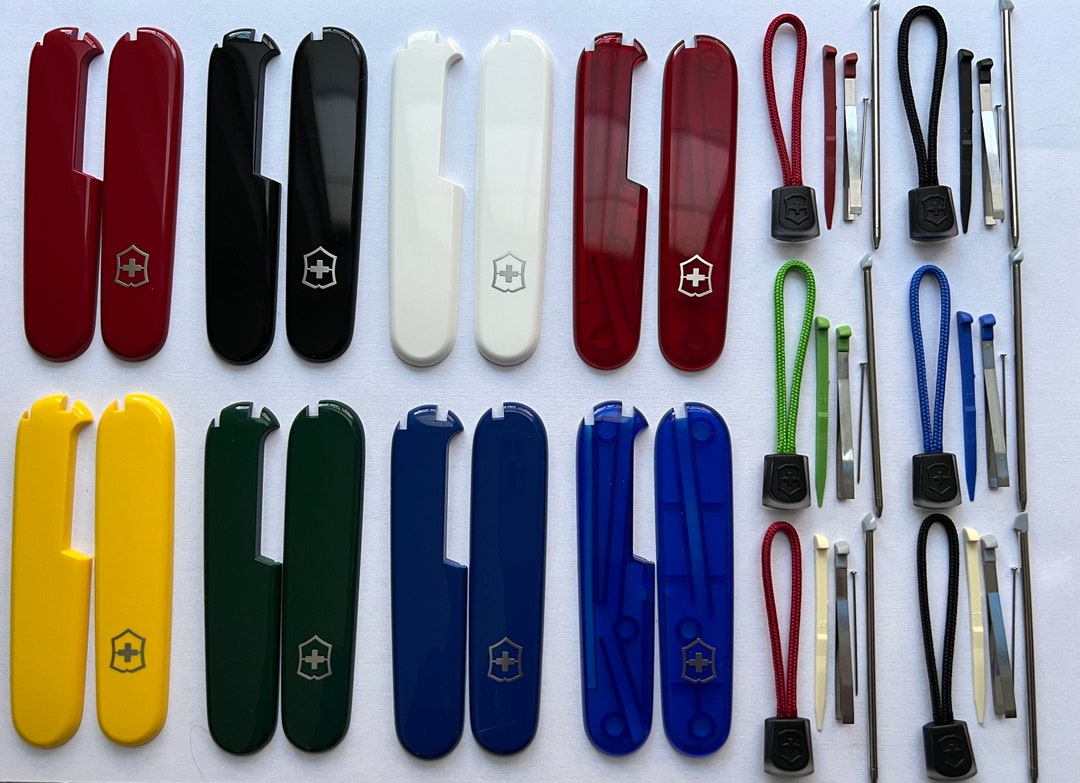 Victorinox 91 Mm Plus Set Scales, Cover, Handles, Grips, Griffschalen ...