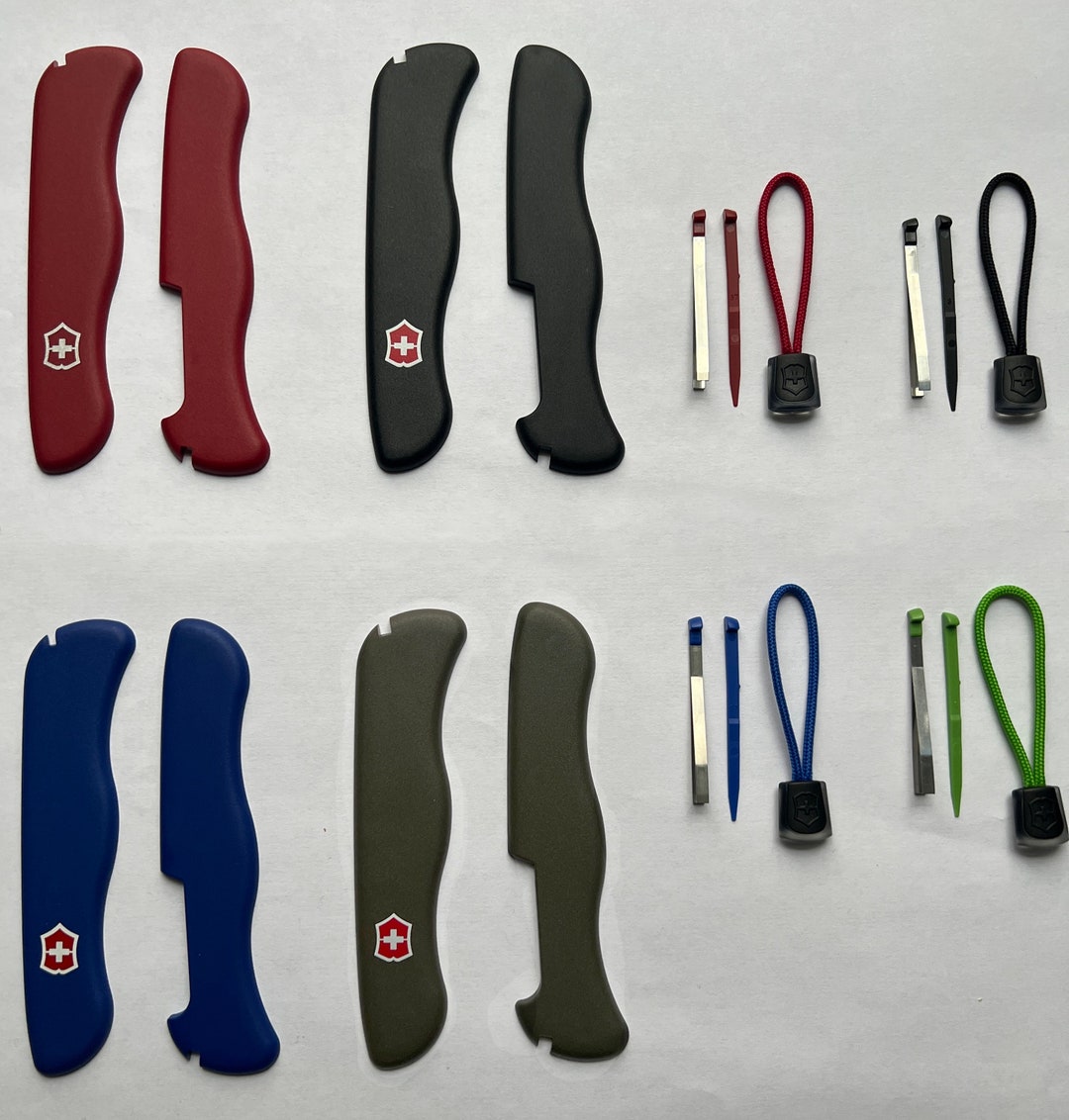 Victorinox 111 Mm Set Scales, Cover, Handles, Grips, Griffschalen, SAK ...