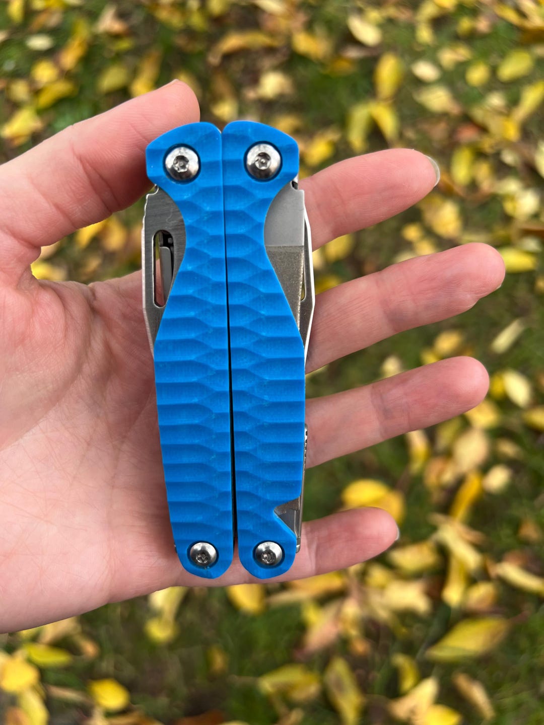 Leatherman Mod Replacement Scales Charge Plus G10 Micarta Blue (scales ...