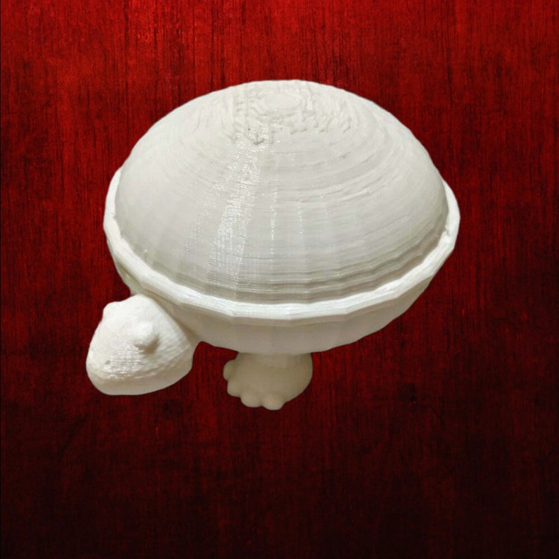 Footed Turtle Bowl 3D STL Surprise for Animal Lovers Pet Decor Bowl, 3D ...
