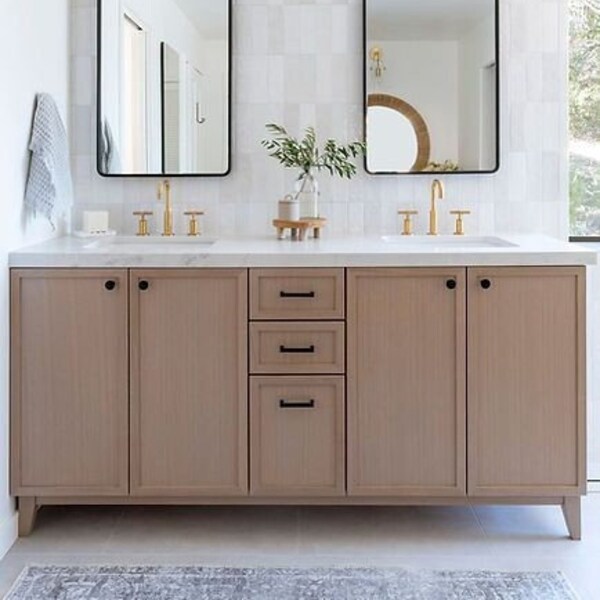 White Oak Vanity - Etsy