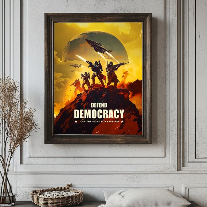 Helldivers 2 Poster - Etsy