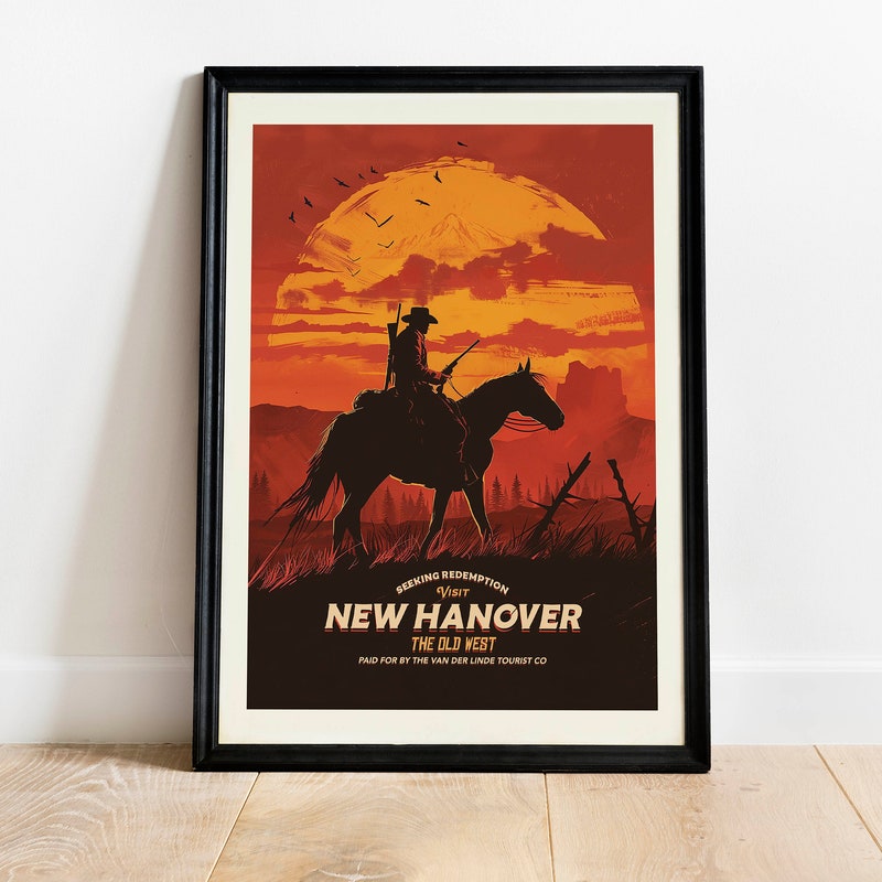 Red Dead Redemption 2 Poster - Etsy