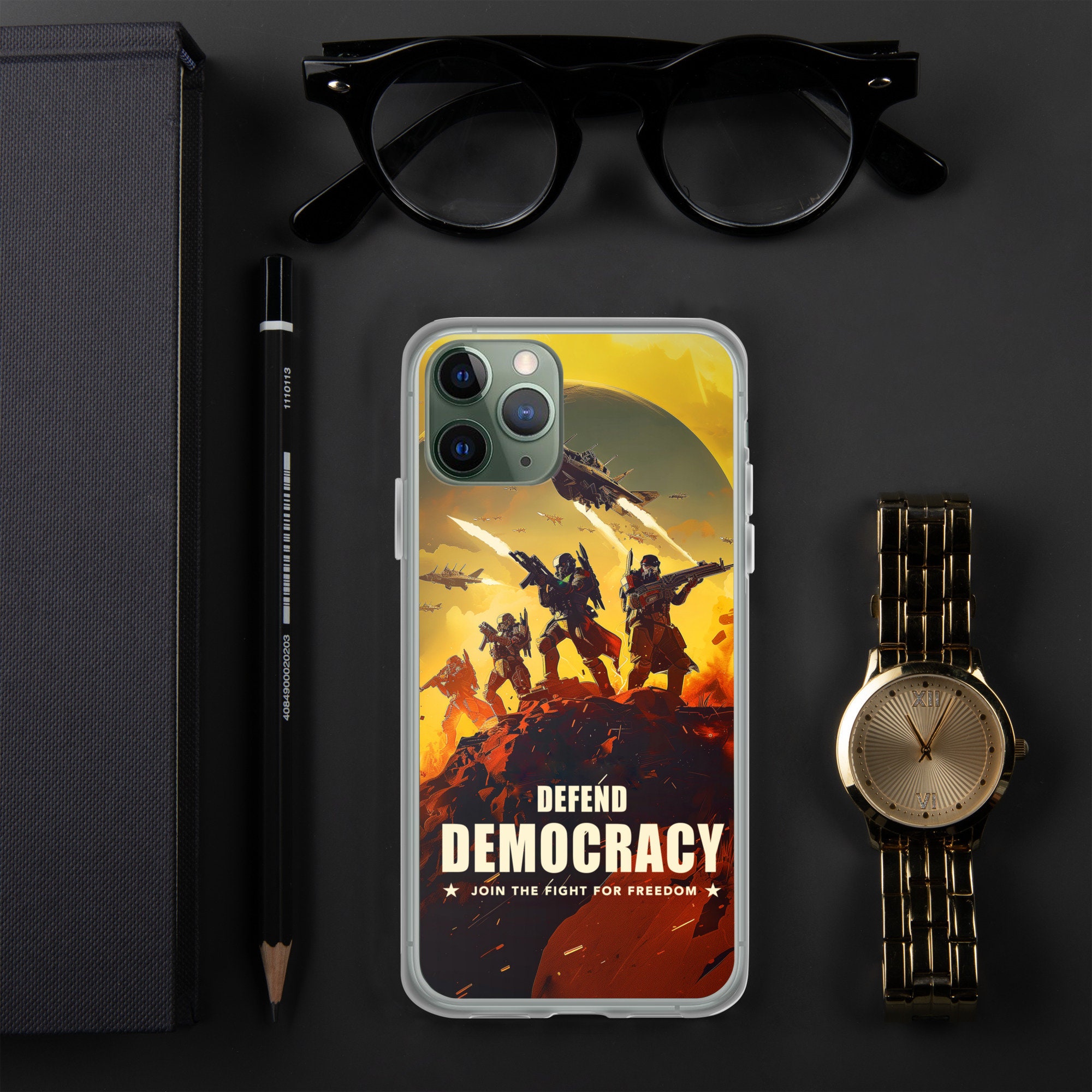 Hell Alien Divers iPhone Case Video Game Phone Case Art Gaming iPhone ...