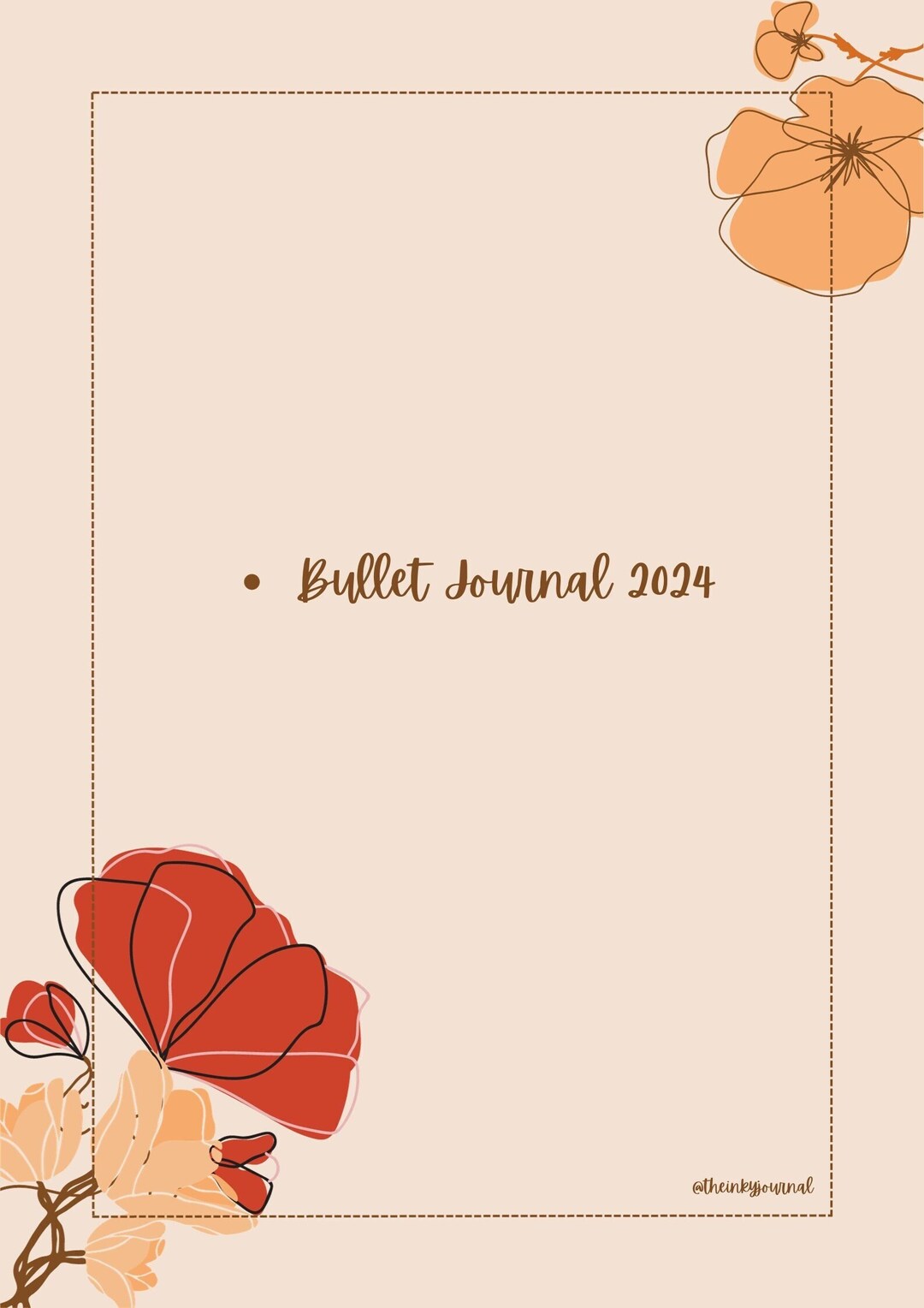 2024 Bullet Journal 21 Printable Pages - Etsy