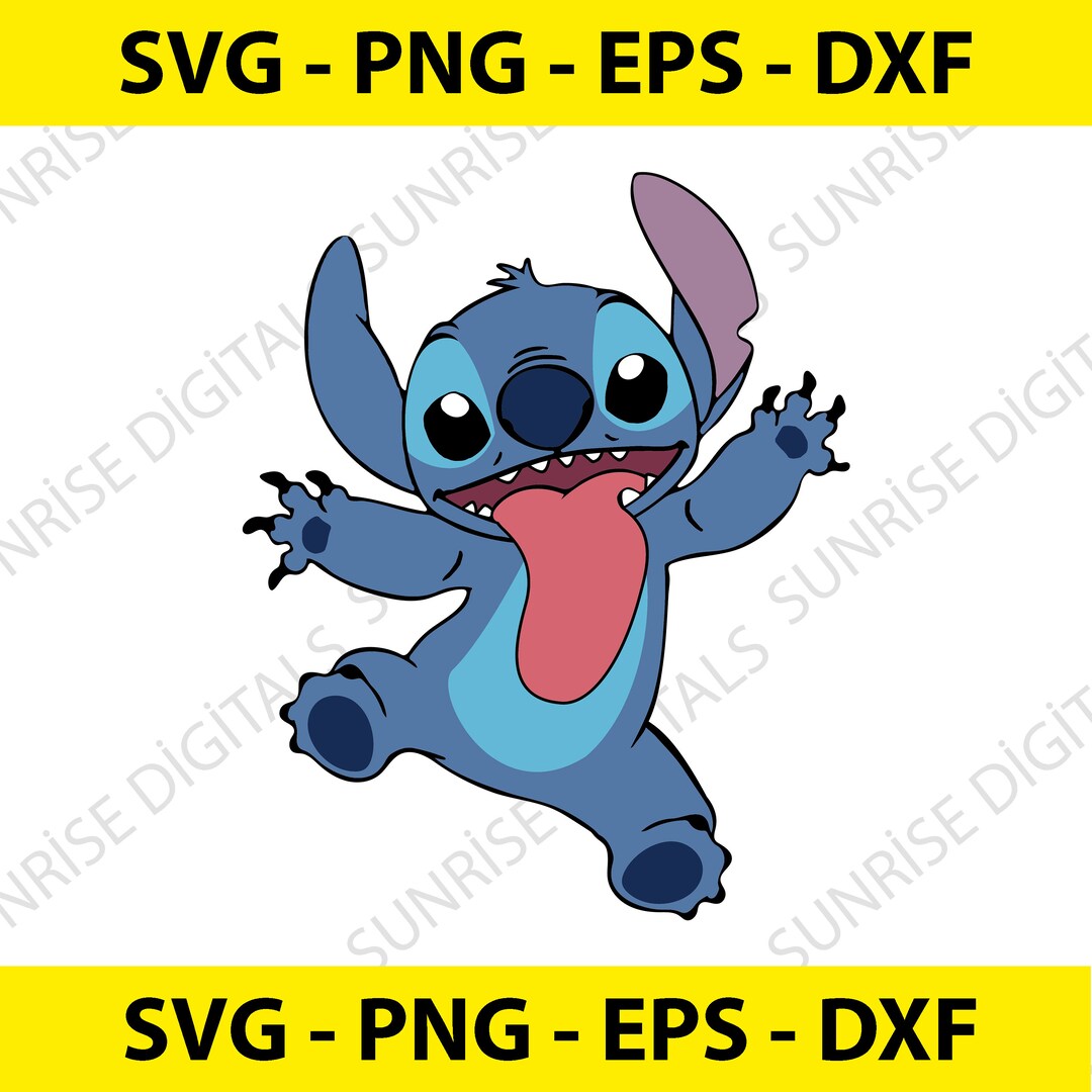 Stitch Svg, Stitch Svg, Svg Cut File for Cricut, Eps Dxf Png Digital ...