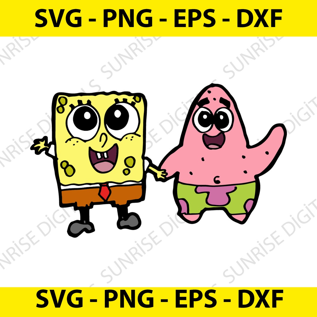 Hands up Sponge Svg, Sponge B Svg, Svg Cut File for Cricut, Eps Dxf Png ...