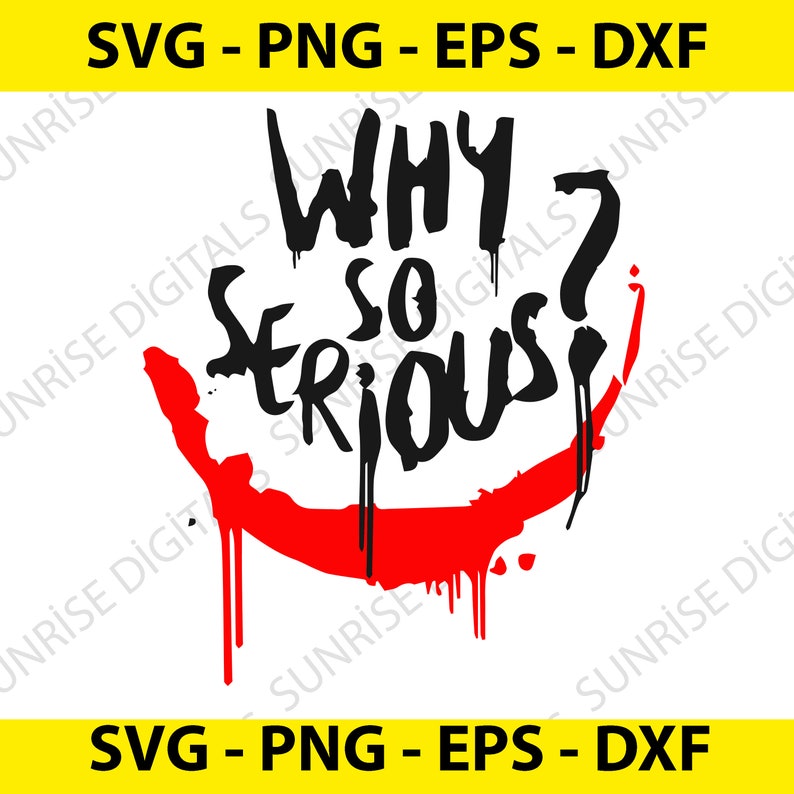 Joker Svg, Jok Svg, Svg Cut File for Cricut, Eps Dxf Png Digital File ...