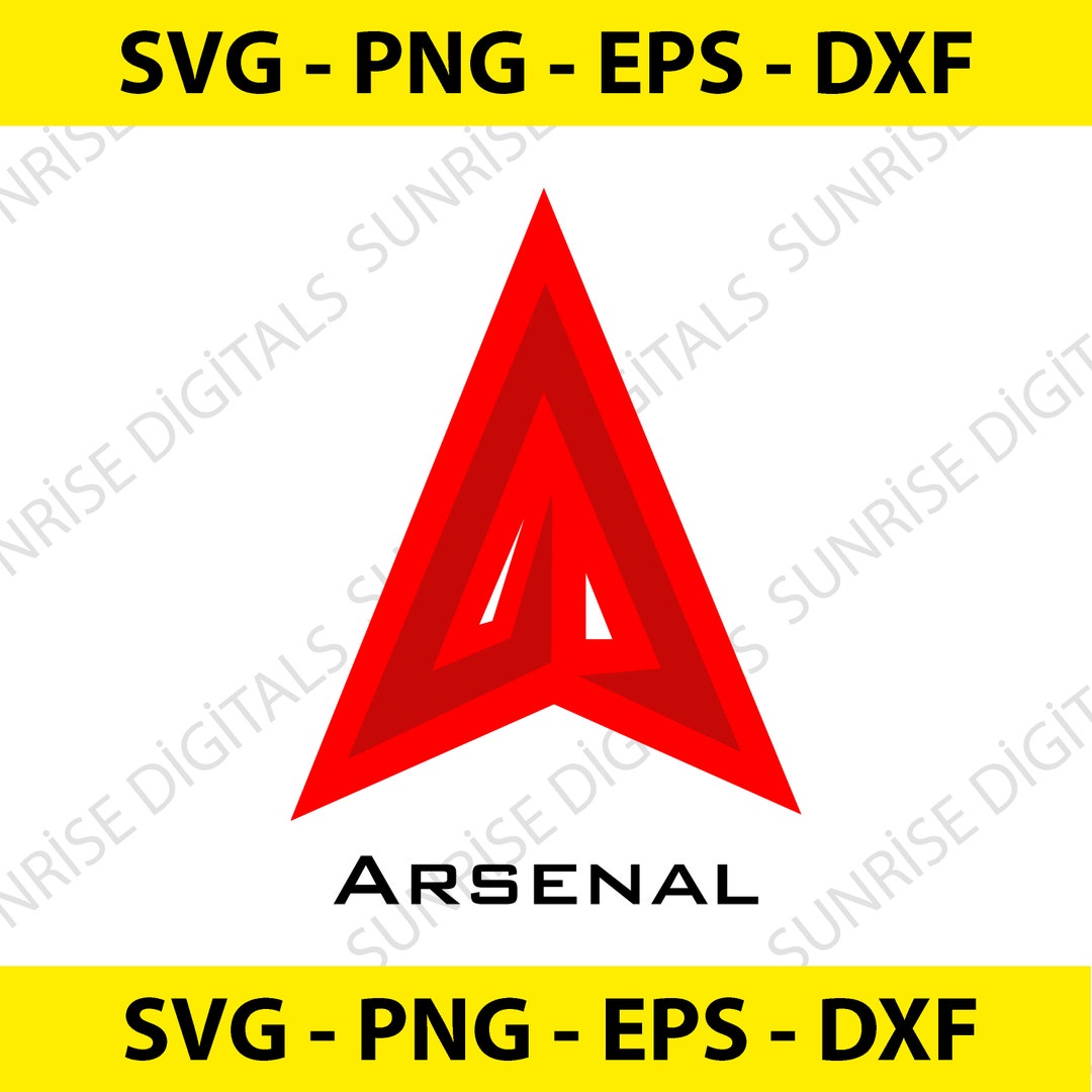 Arsenal Svg, Avangers Svg, Svg Cut File for Cricut, Eps Dxf Png Digital ...