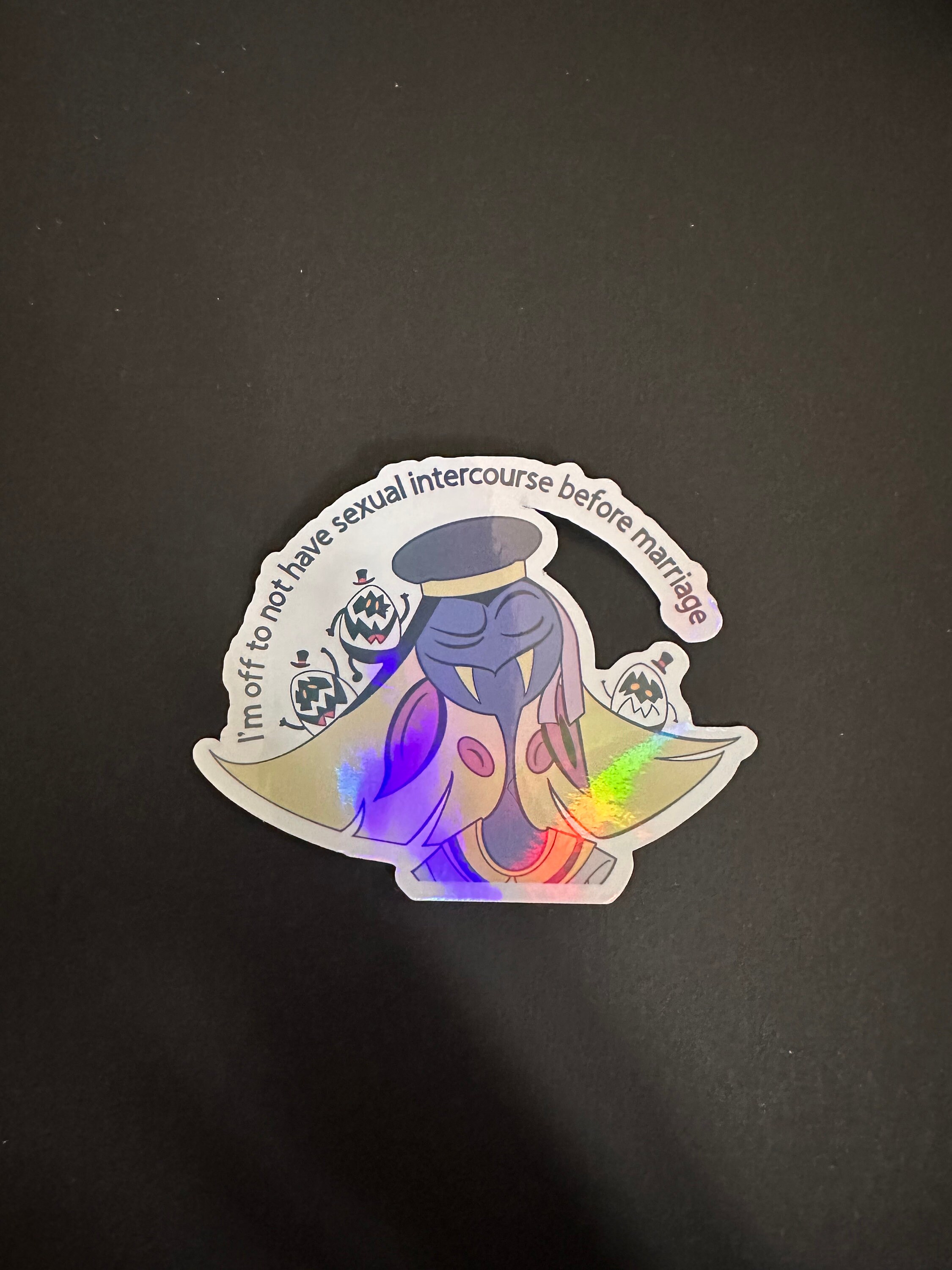 Sir Pentious Hazbin Inspired Sticker - Etsy