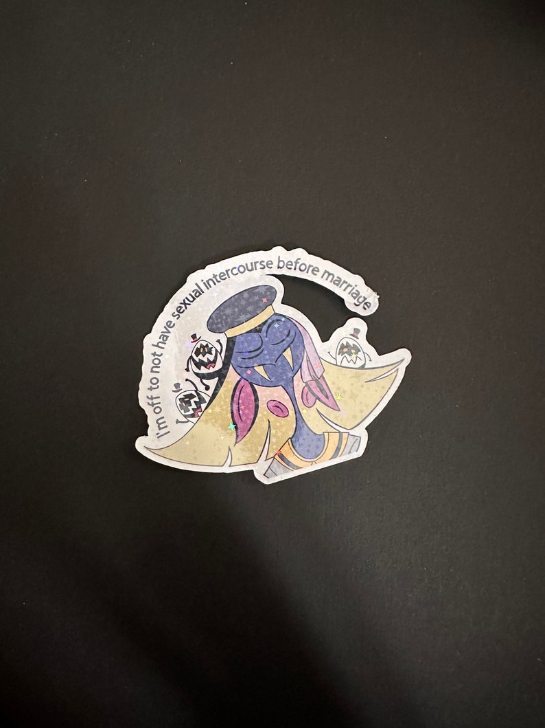 Sir Pentious Hazbin Inspired Sticker - Etsy