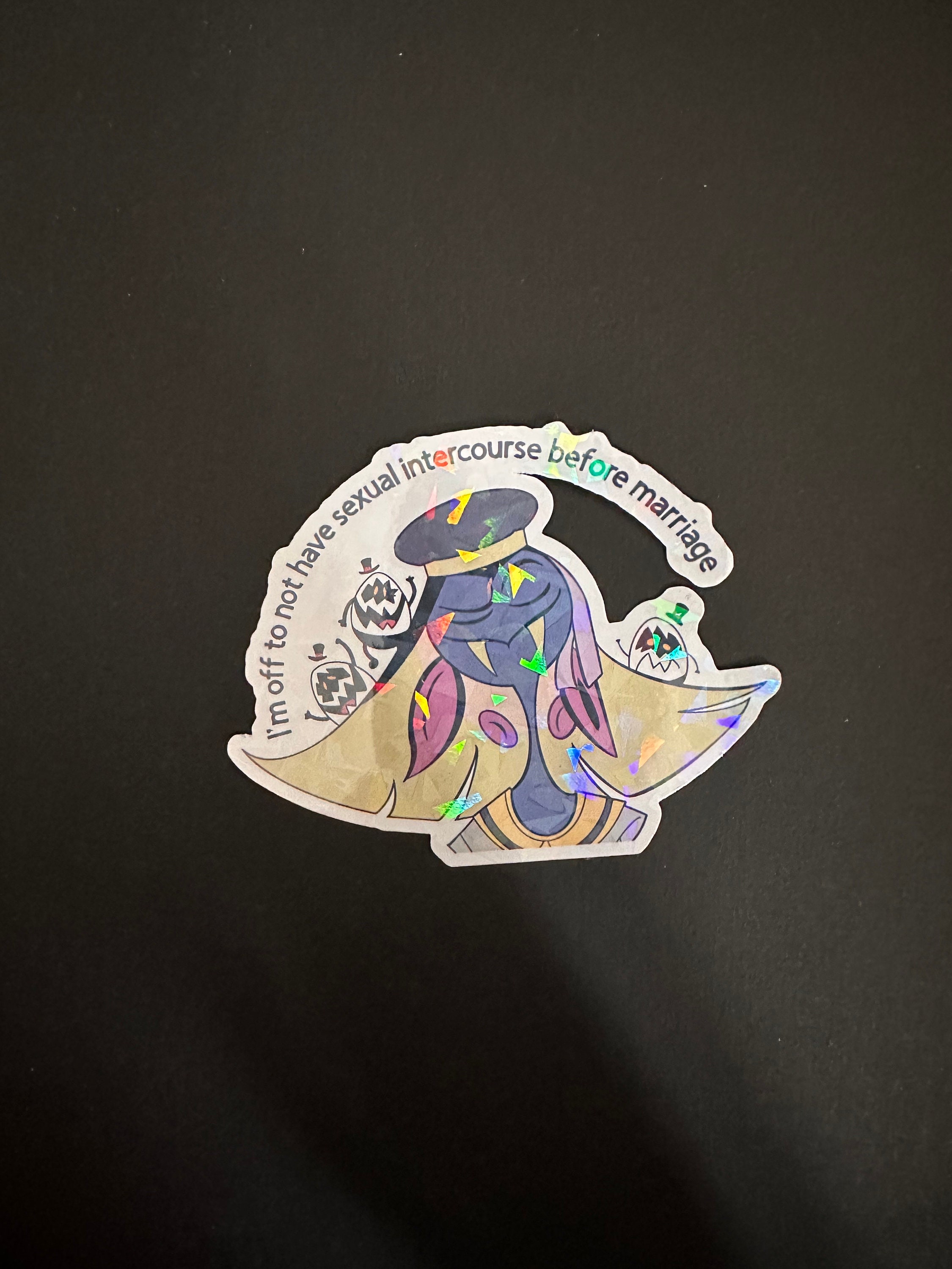 Sir Pentious Hazbin Inspired Sticker - Etsy