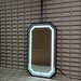 Ceiling Mounted Metal Frame Led Bathroom Mirror, Illuminated ...