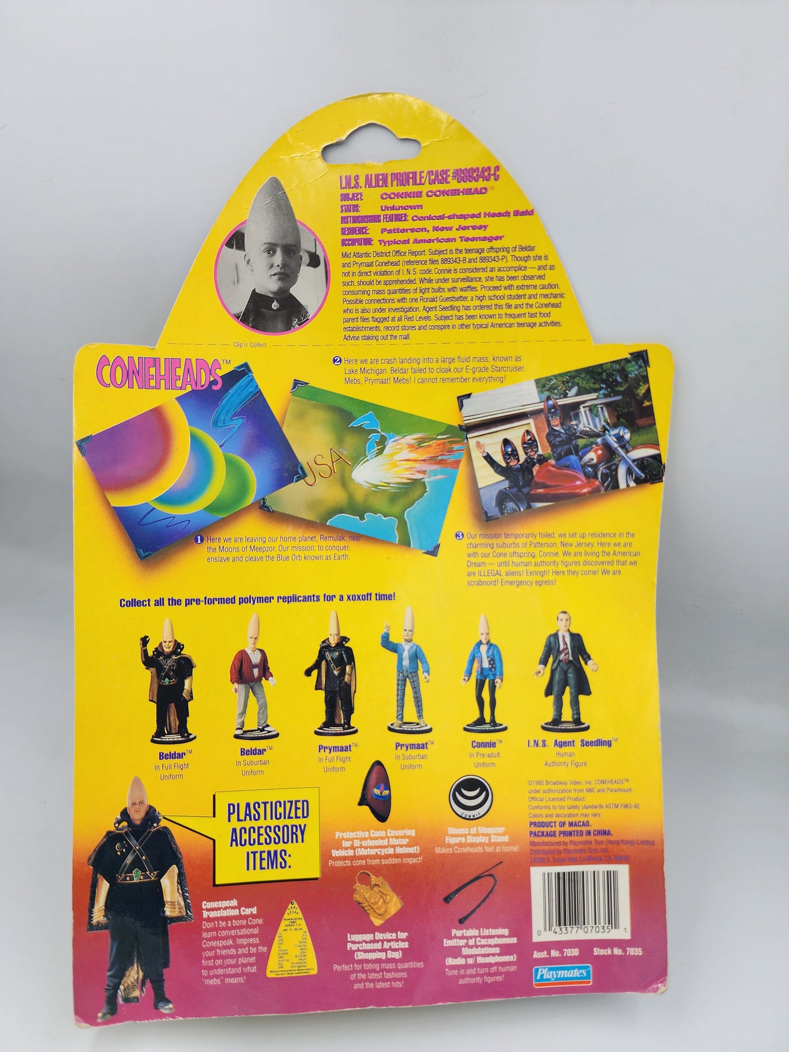 Coneheads 1993 Playmates Connie Action Figure Toy - Etsy