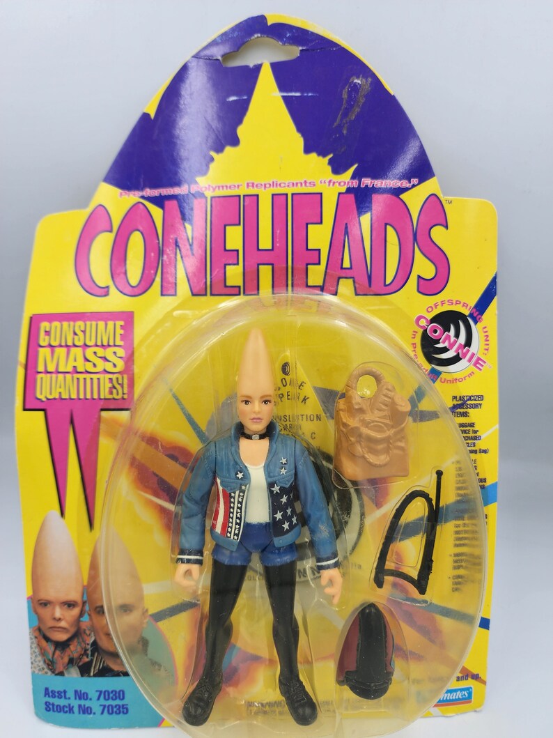 Coneheads 1993 Playmates Connie Action Figure Toy - Etsy