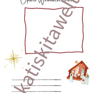 65 bunte Portfolio Vorlagen zu Advent, Nikolaus und Weihnachten für ...