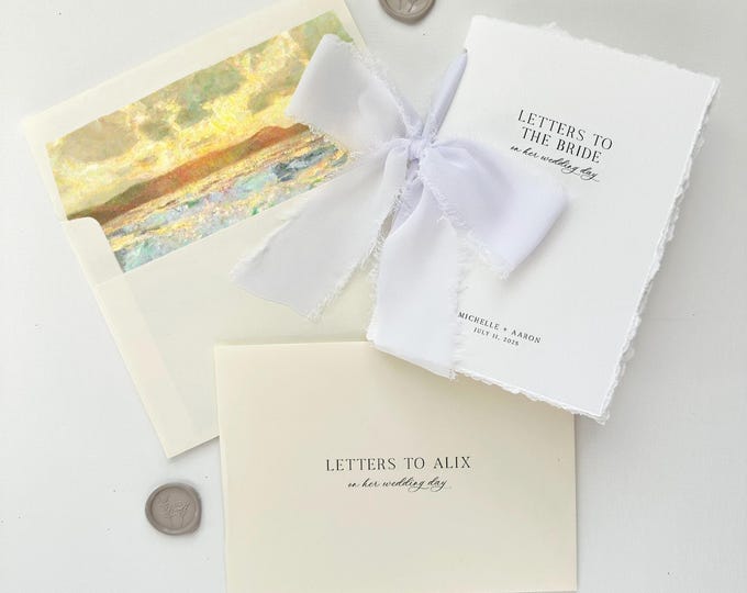 Letters to the Bride Booklet, Letters to the Bride Book, Letters to the ...