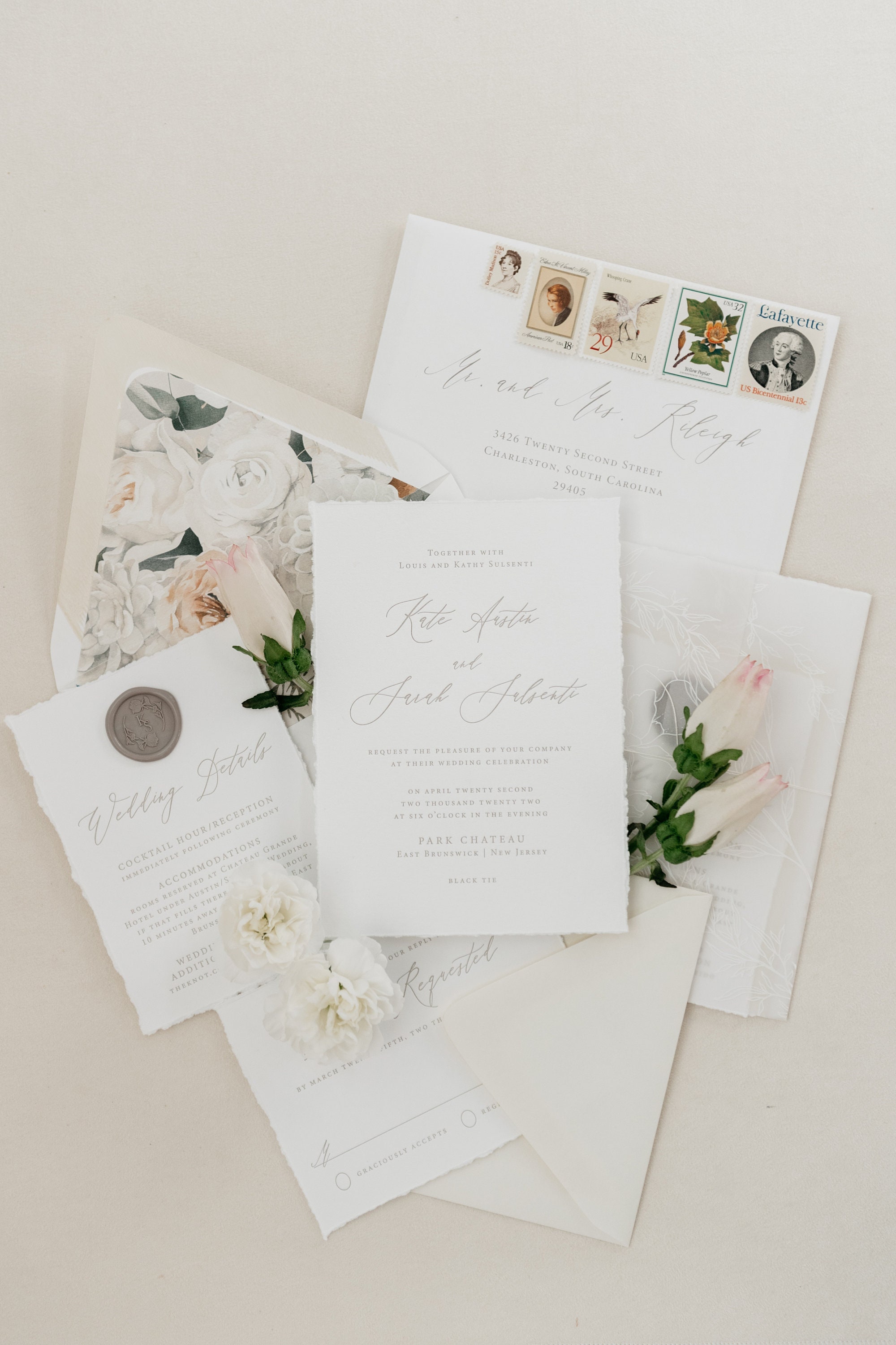 White Floral Wedding Envelope Liner: Elegant Fine Art (digital Download) - Etsy