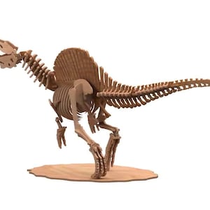 Large 3D Spinosaurus Dinosaur Puzzle - Laser Cut Model - Gift Wrapping ...
