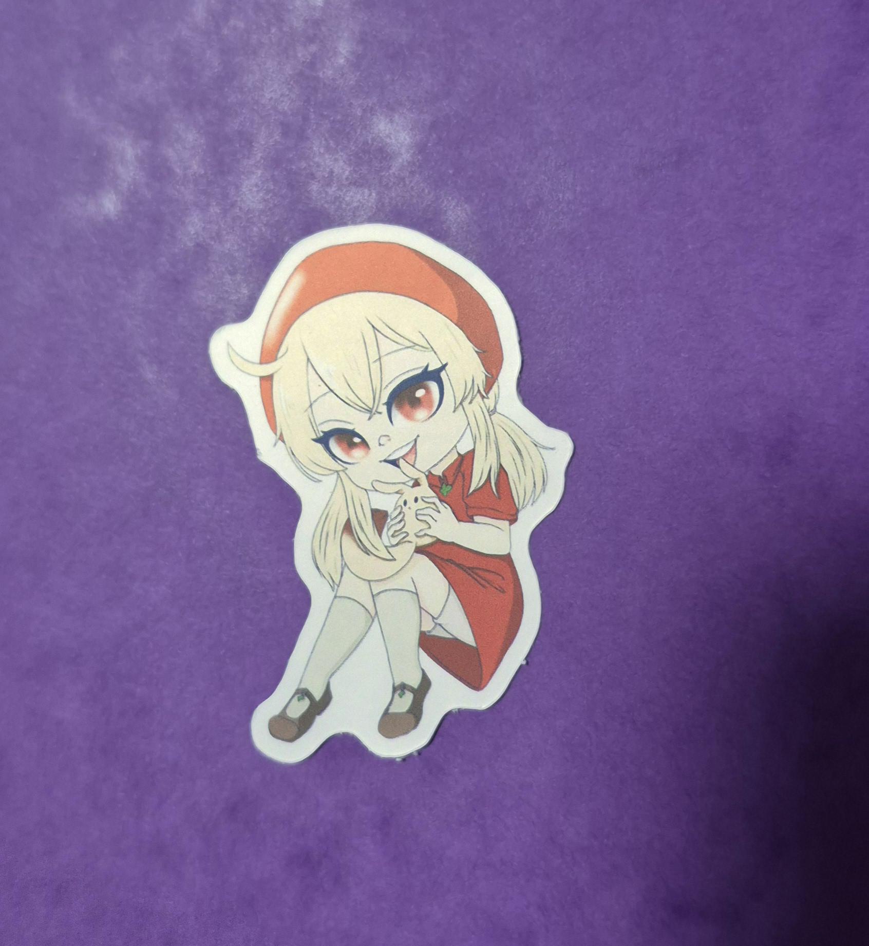 Klee Genshin Sticker - Etsy