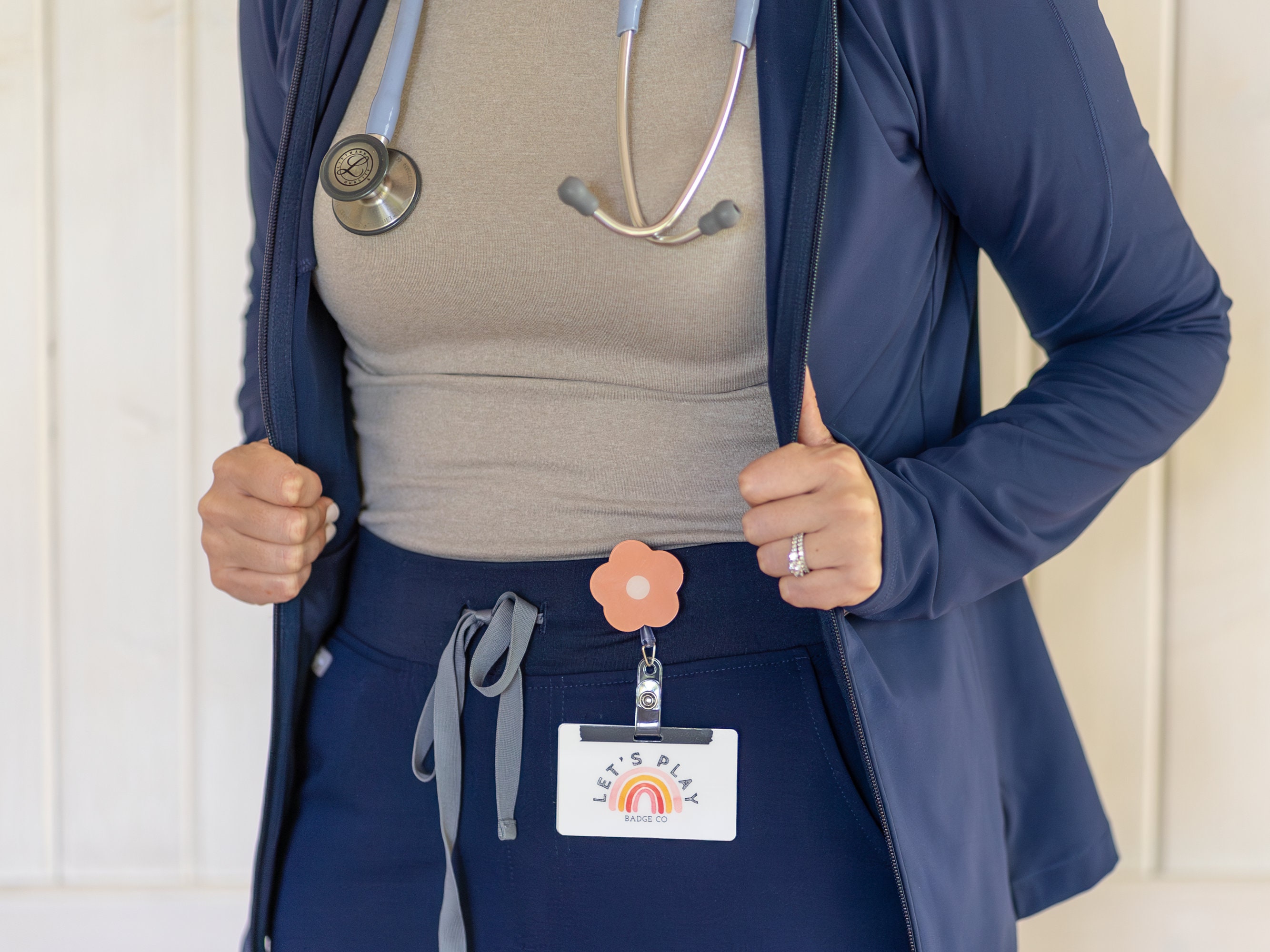 Feelings Chart Badge Reel Cards HORIZONTAL, Child Life Specialist ...