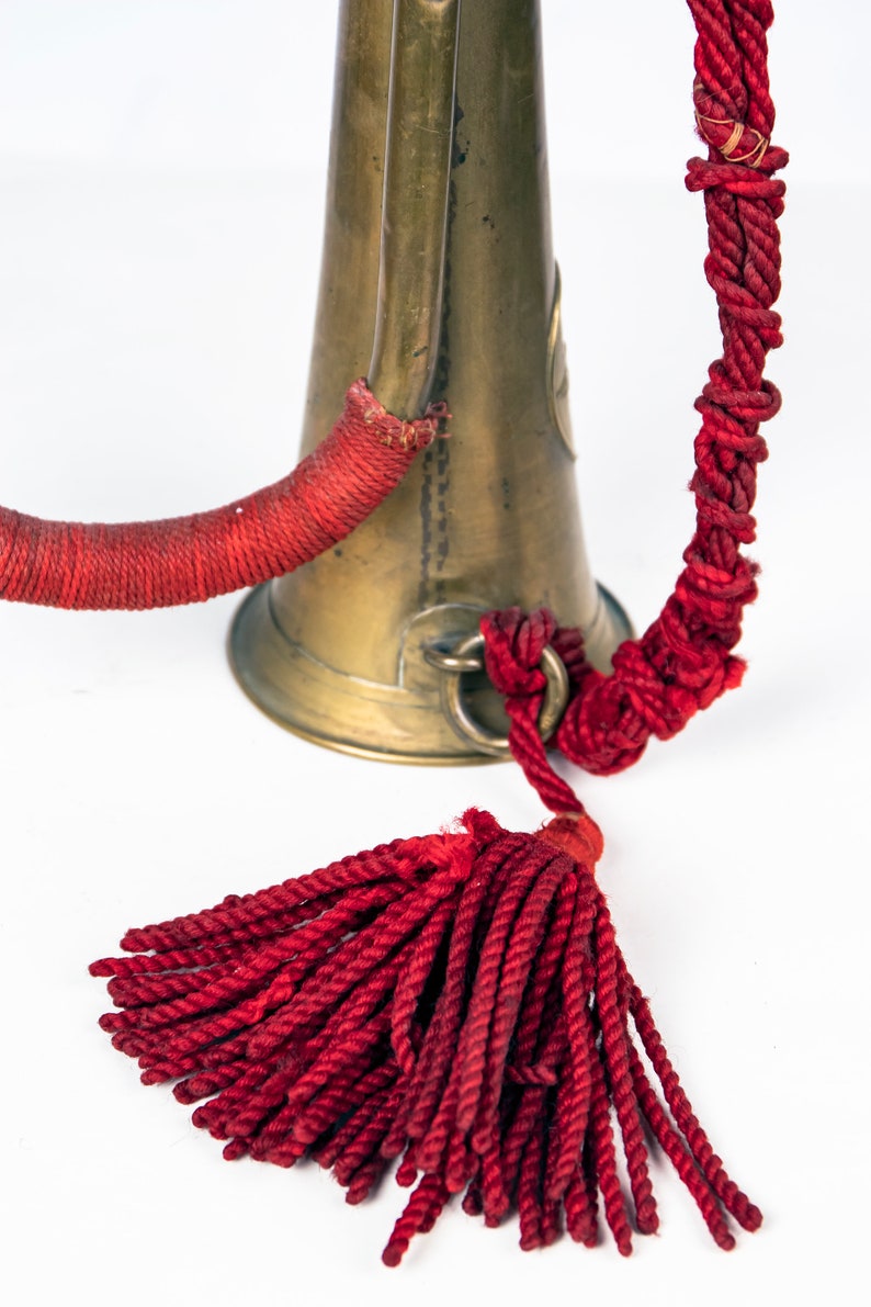 1916 Prussian Brass Bugle: WW1 German Military Horn With Tassel - Etsy