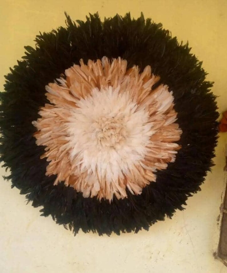 Authentic African Juju Hat Set of 2 Black and Concarde - Etsy