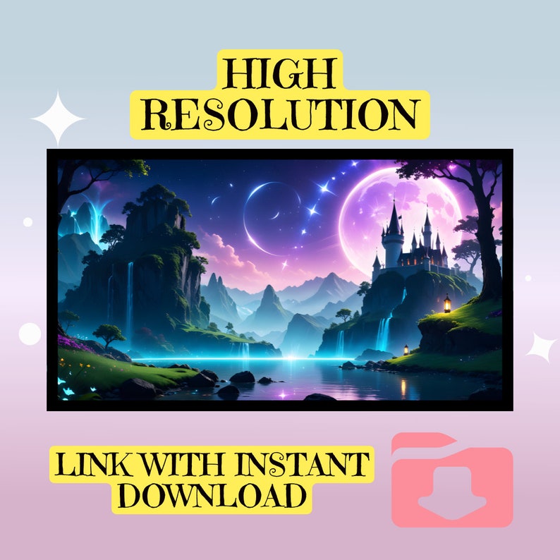 32 Desktop Magic Wallpapers, Aesthetic Background, Cute Wallpapers, SVG ...