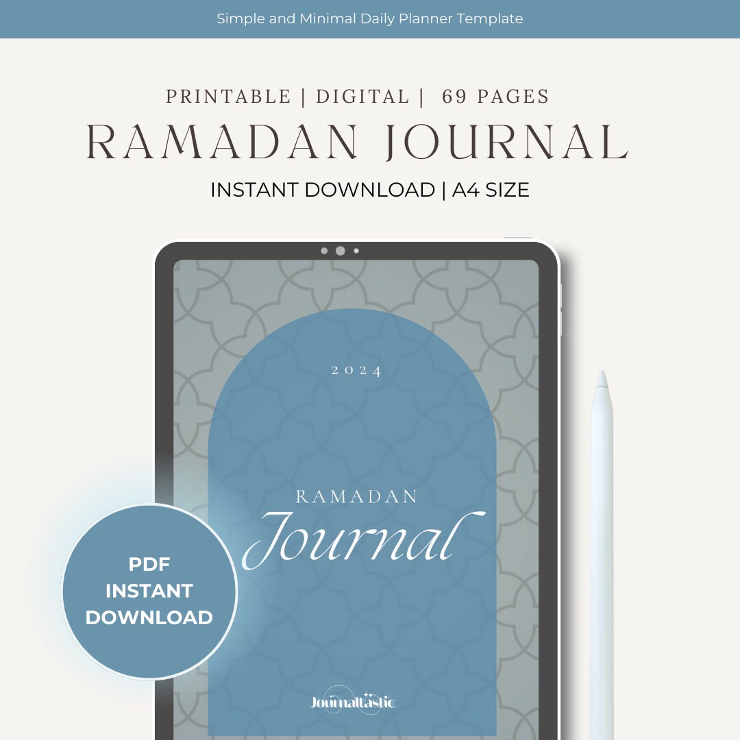 Ramadan Journal Quran Tracker Prayer Tracker Good Notes Planner Self ...