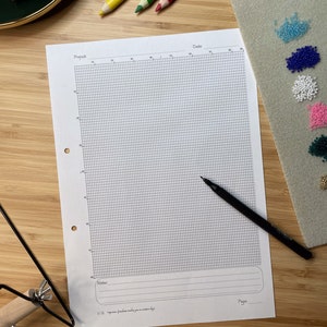 Set of 3 Templates for Designing Loom Stitch Jewelry, Printable Blank ...