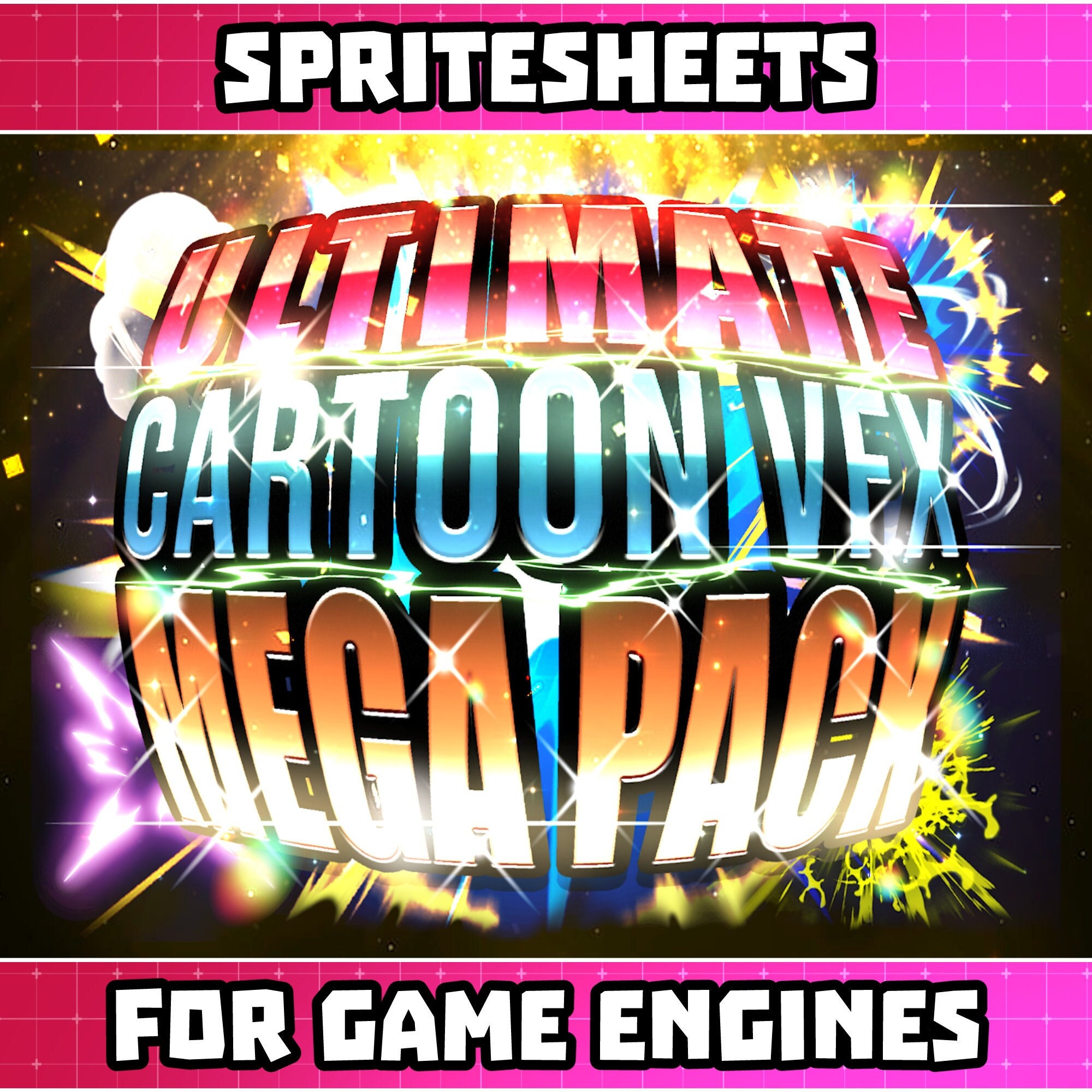 Ultimate Cartoon / Anime VFX Mega Pack - Sprite Sheets [unity, Game ...