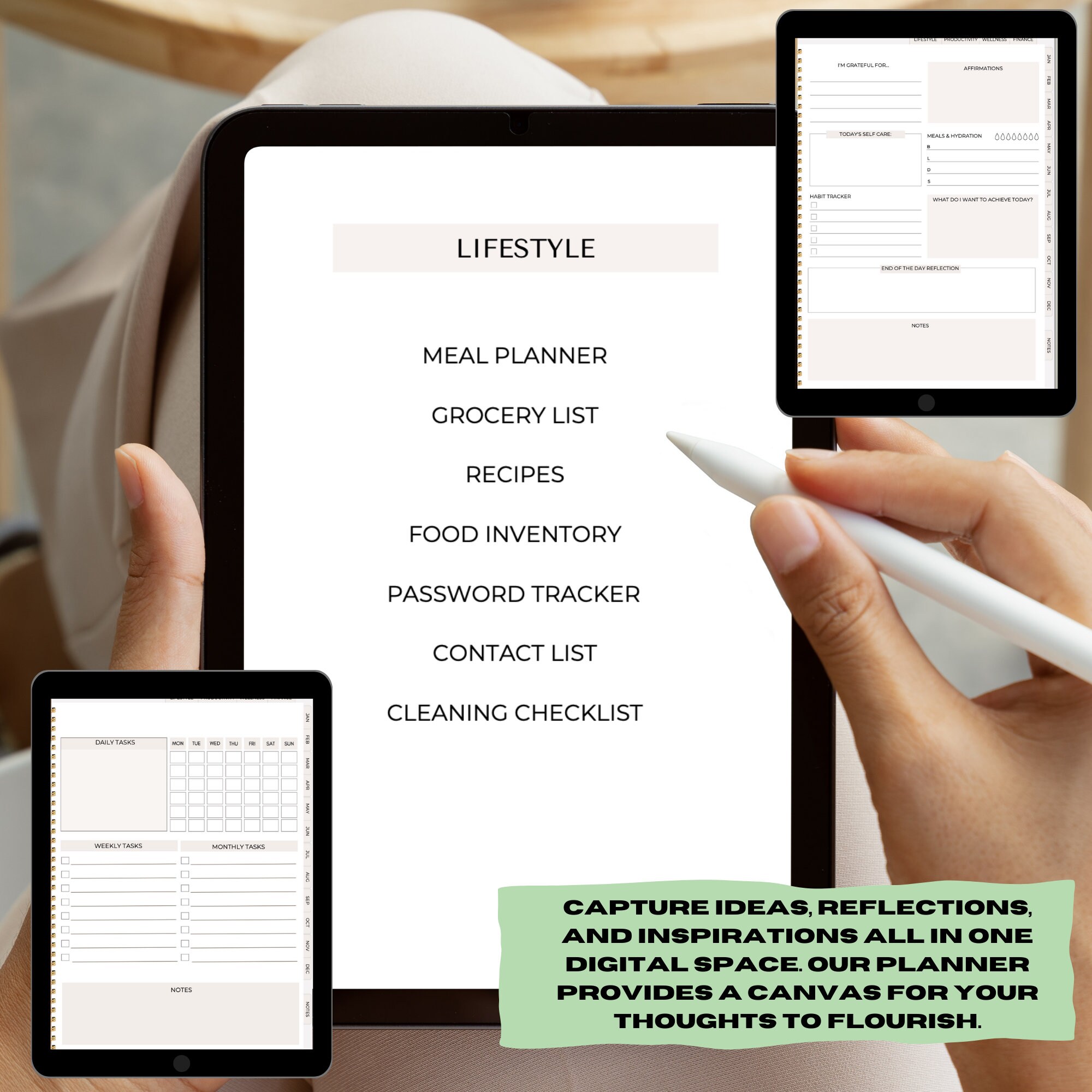 2024 Digital Planner - That Girl Planner|undated Digital Planner|ipad ...