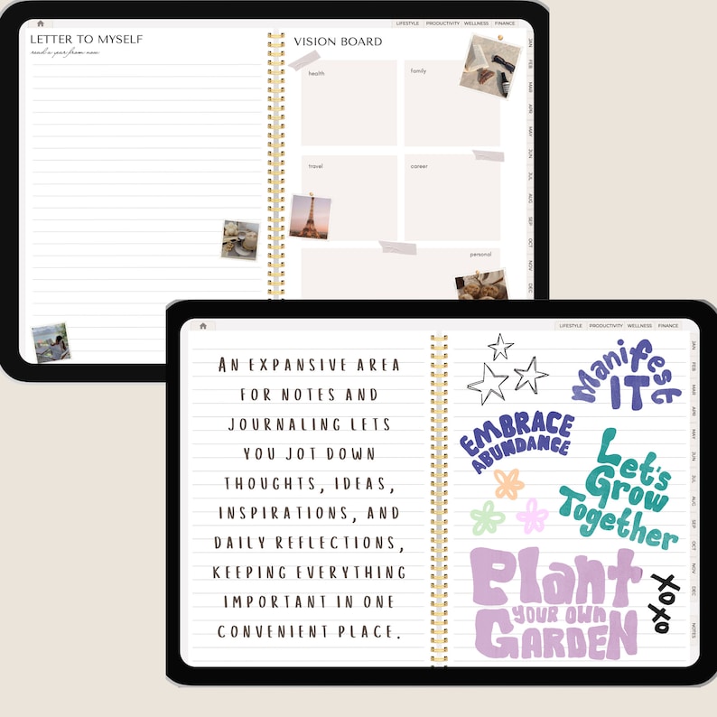 2024 Digital Planner - That Girl Planner|undated Digital Planner|ipad ...