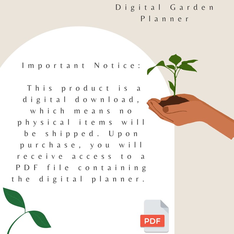 Digital Garden Planner - Vegetable Garden Planner for Gardener ...
