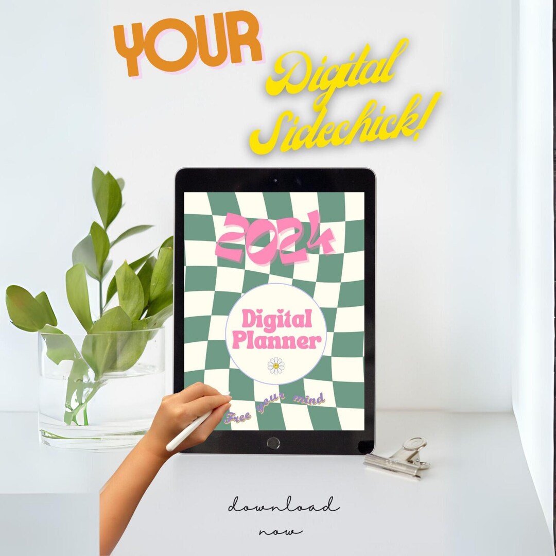 2024 Digital Planner - That Girl Planner|undated Digital Planner|ipad ...