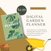 Digital Garden Planner Vegetable Garden Planner for Gardener Printable ...
