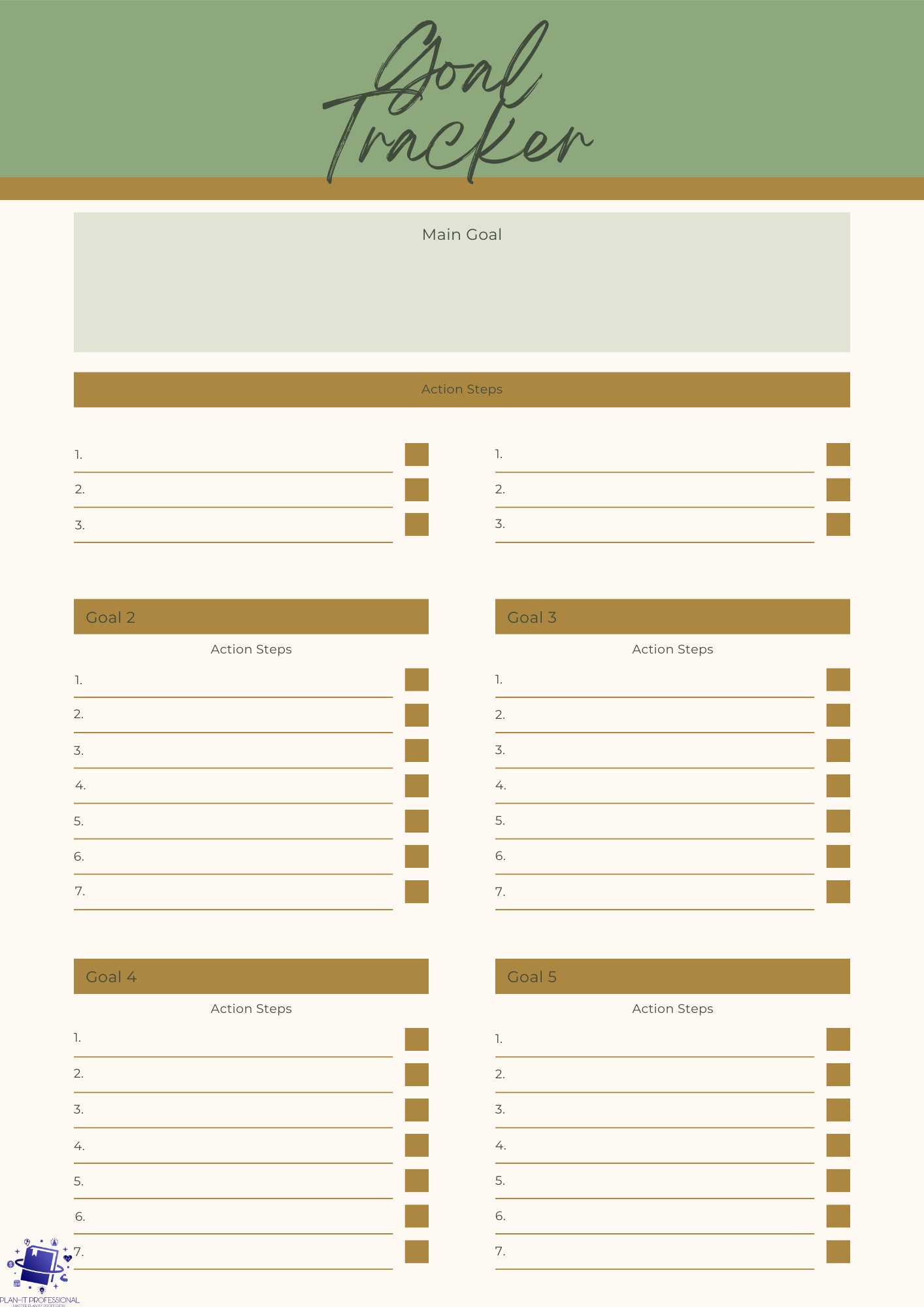 PRINTABLE ADHD Alignment Planner 2024 Anxiety, Declutter, Planner ...